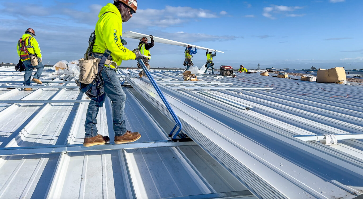 Re-Roof – Panelized Cladding Systems